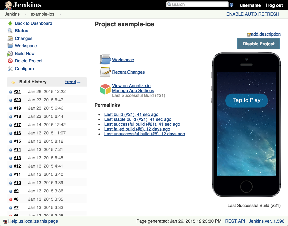 GitHub - jenkinsci/appetize-plugin